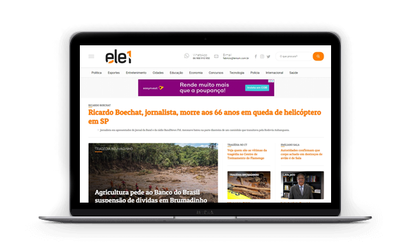 Demonstração dos temas disponíveis - Lenium