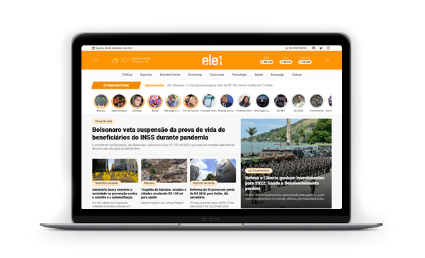 Demonstração dos temas disponíveis - Lenium